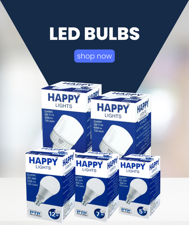 Best LED Bulb in Pakistan - Buy LED Bulb Online 5W - 7W - Happy Lights